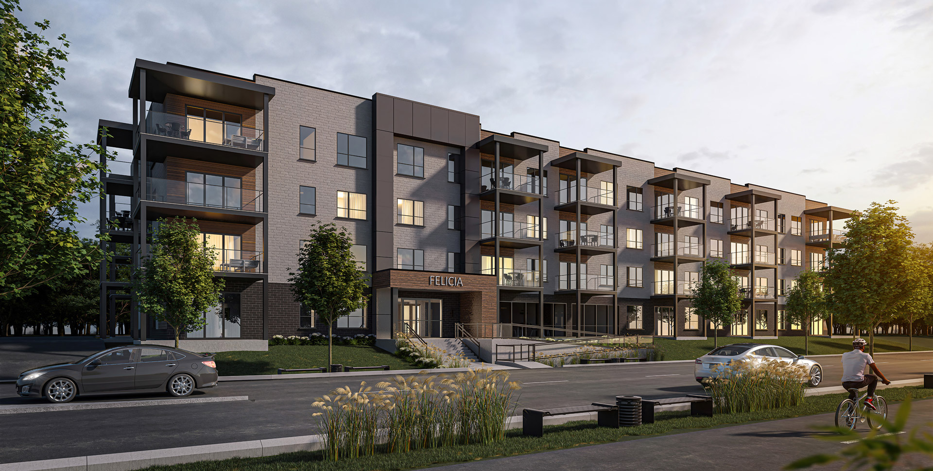 Félicia - Complexe locatif de luxe à Granby